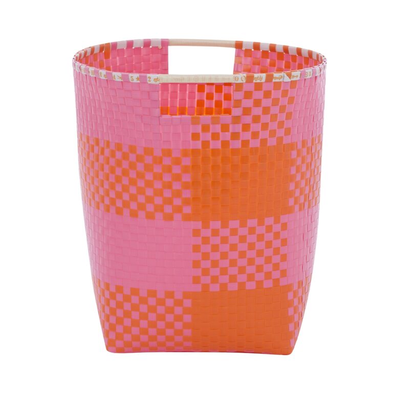 Korb rund Ines pink-orange – Overbeck and Friends
